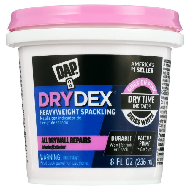 DAP DRYDex Spackle Interior/Exterior, 8 fl oz - Walmart.com