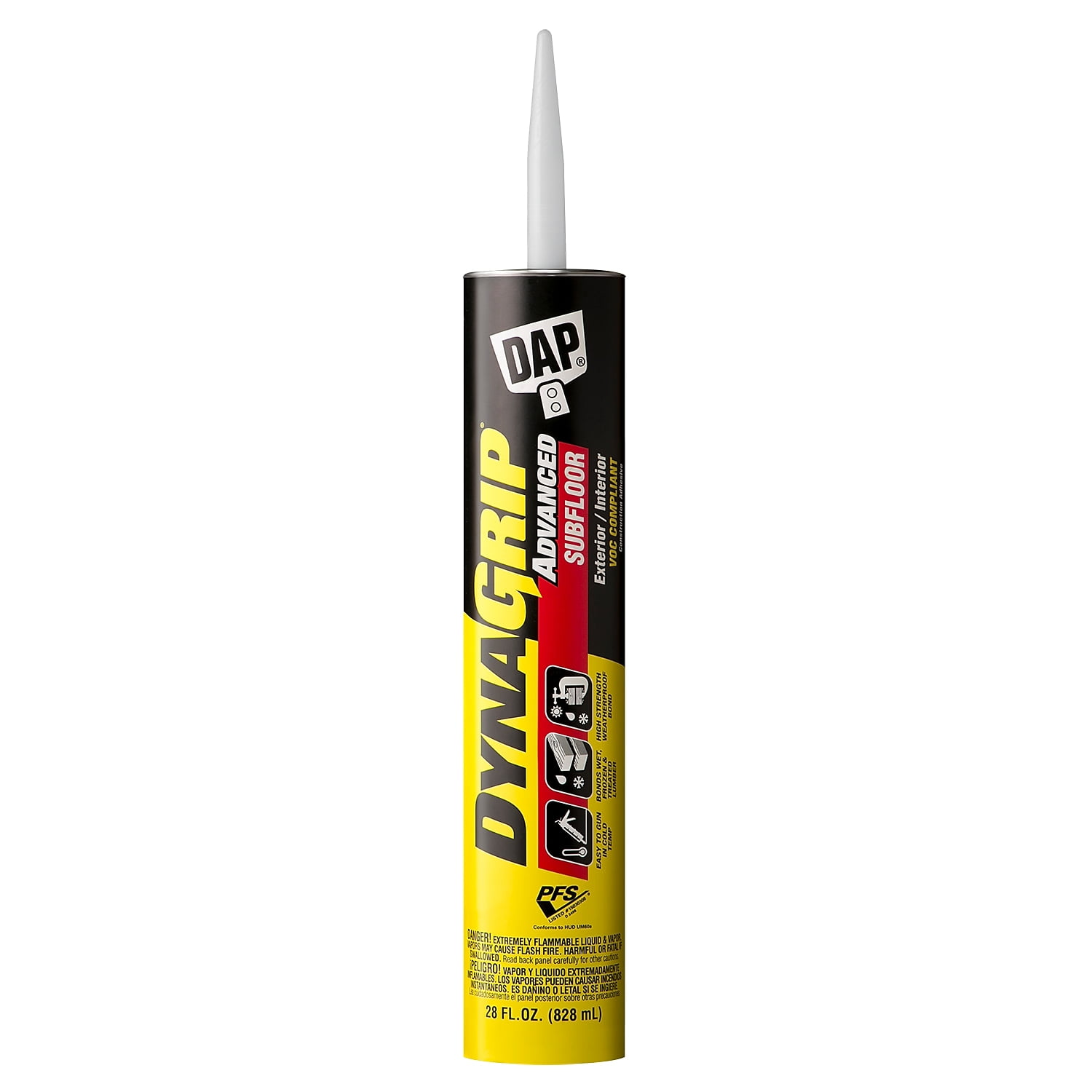 DAP DYNAGRIP VOC 28 Oz. Advanced Subfloor Adhesive 27042 - Walmart.com