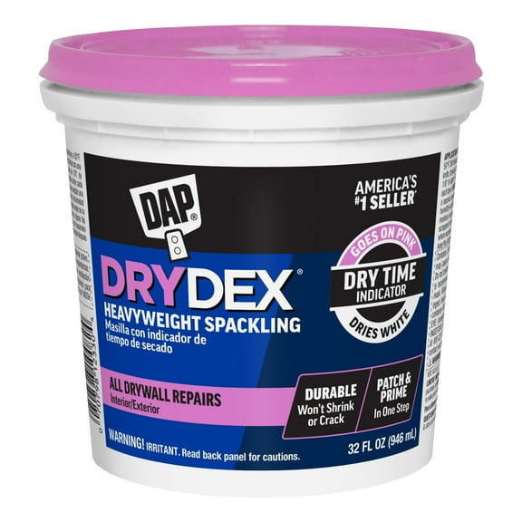 DAP Lightweight 32 oz Pink White DryDex Joint Compound with Dry Time ...