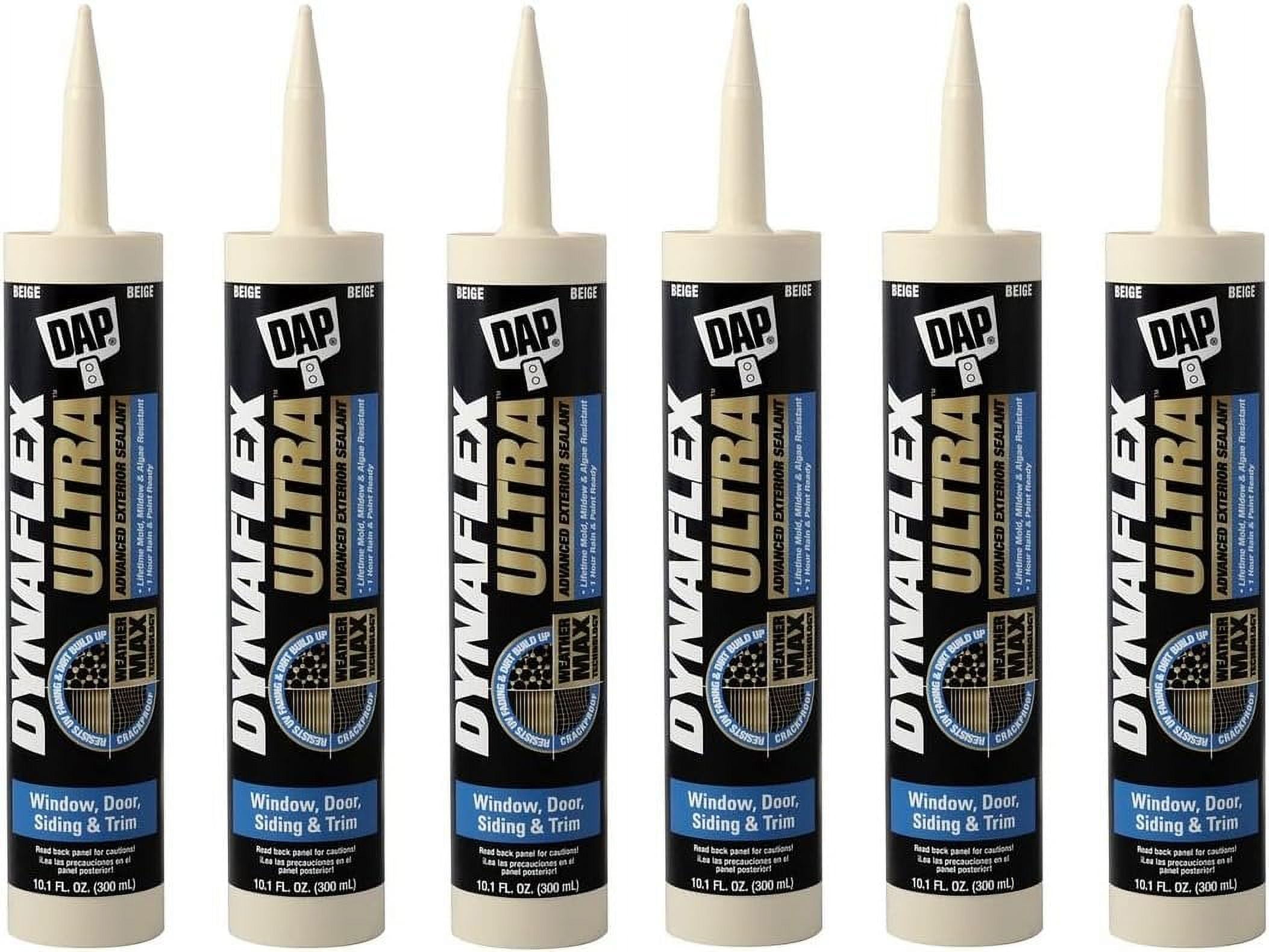 DAP Dynaflex Ultra Beige Advanced Latex Door, Siding and Window Sealant ...