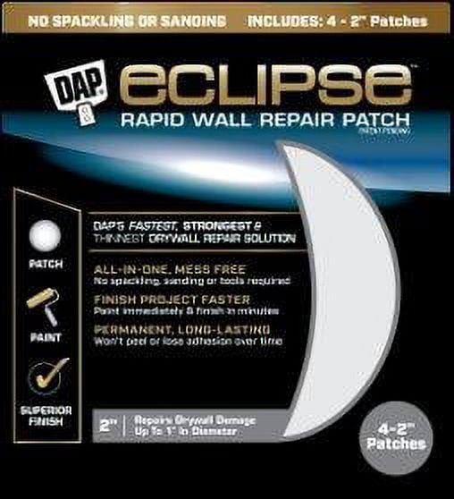 DAP 2 in. Eclipse Rapid Wall Repair Patch - Pack of 6 - Walmart.com