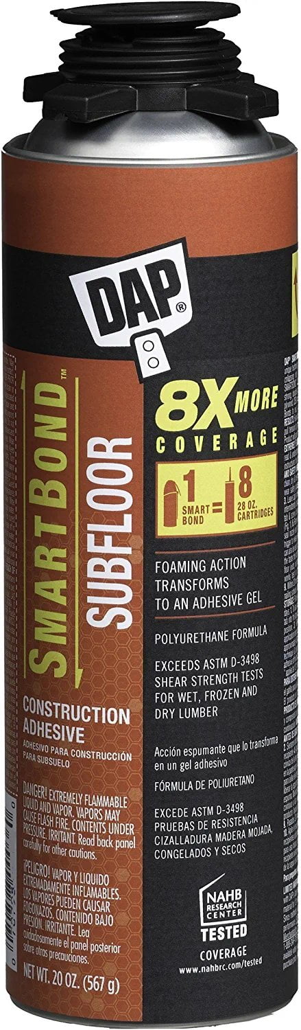 DAP SmartBond Polyurethane Construction Adhesive 20 oz. - Walmart.com