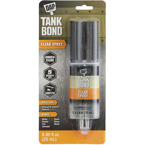 DAP Tank Bond Clear Epoxy - Fast Drying Glue, 0.85 oz - Walmart.com