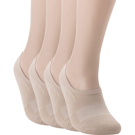 DAPRZIY No Show Socks Wide Toe Box For Health Bunion Unisex Size S to X ...