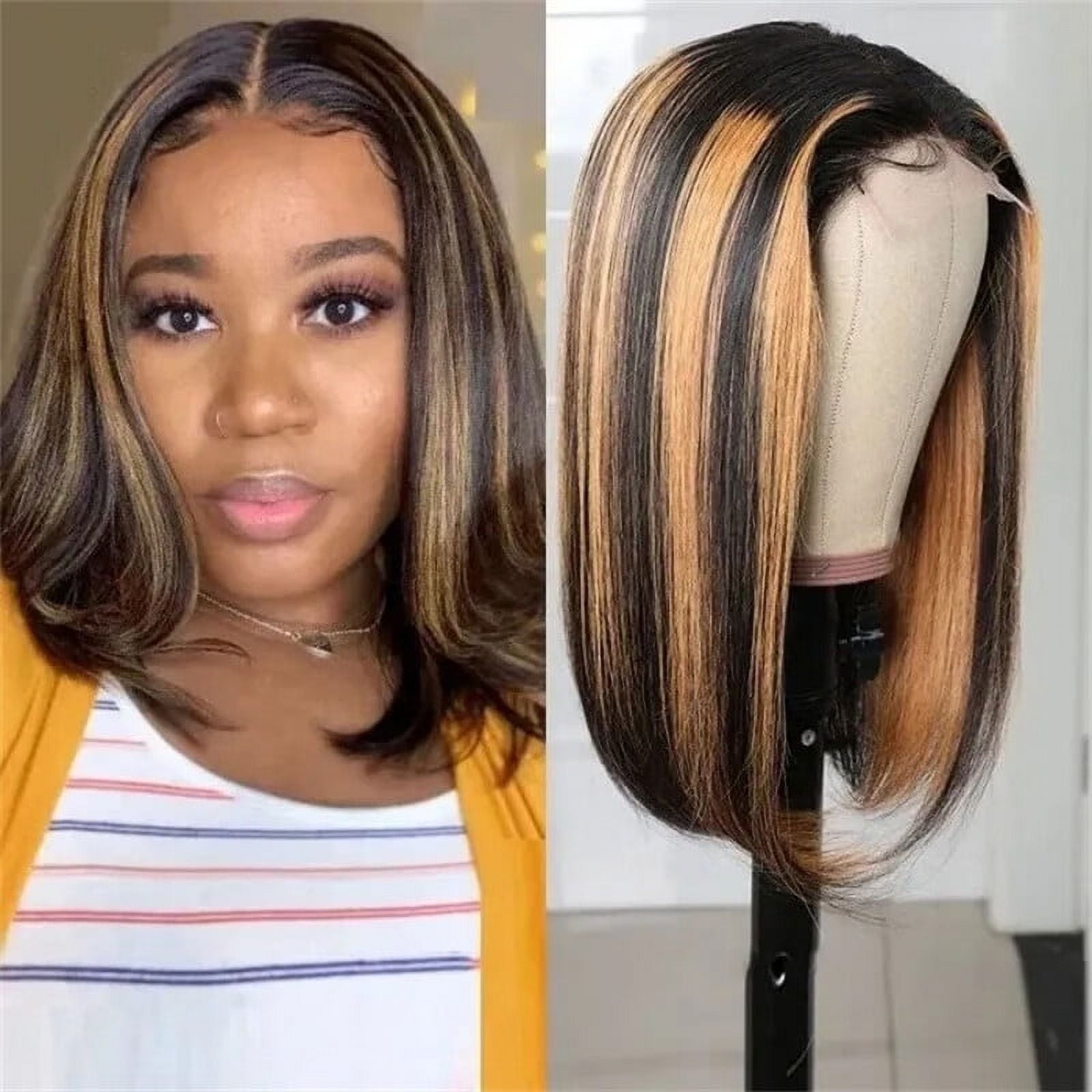 DAPRZIY Wig Lace Front Wigs Human Hair Original Queen Wigs for Black ...