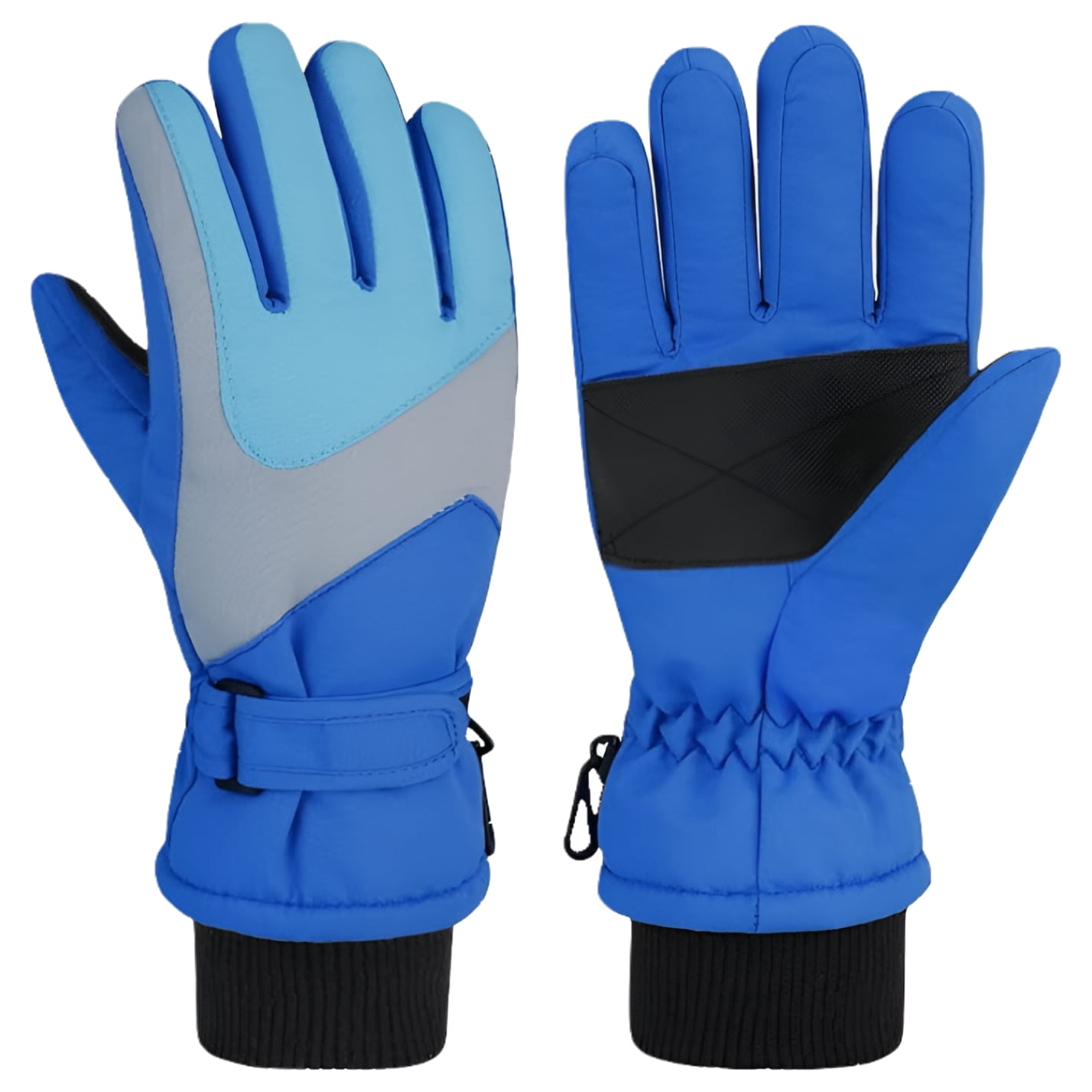 DARCHEN Kids Snow Gloves, Waterproof Insulated Ski Gloves for Winter ...