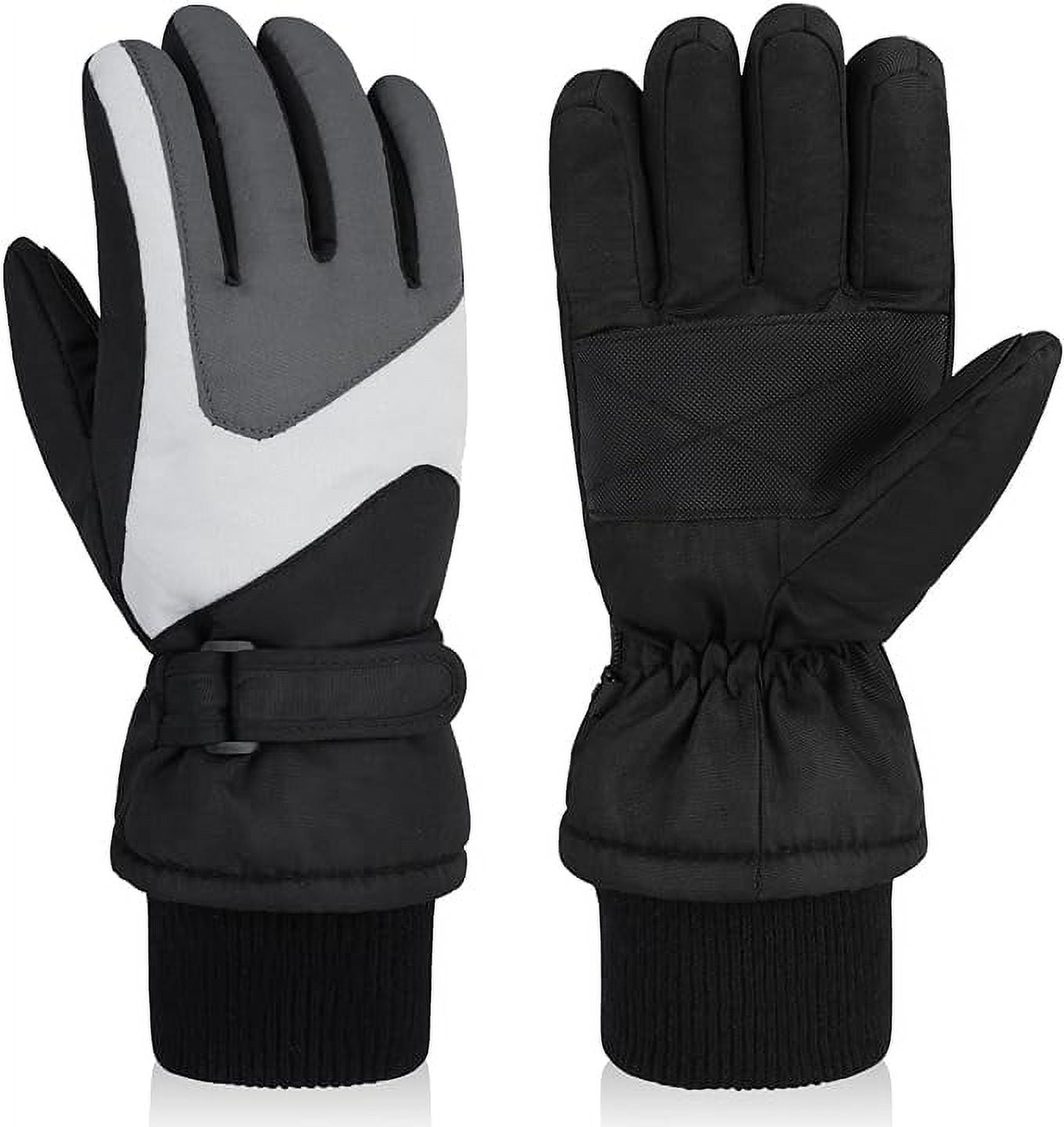 DARCHEN Kids Snow Gloves, Waterproof & Insulated, for 3-13 Years Boys ...