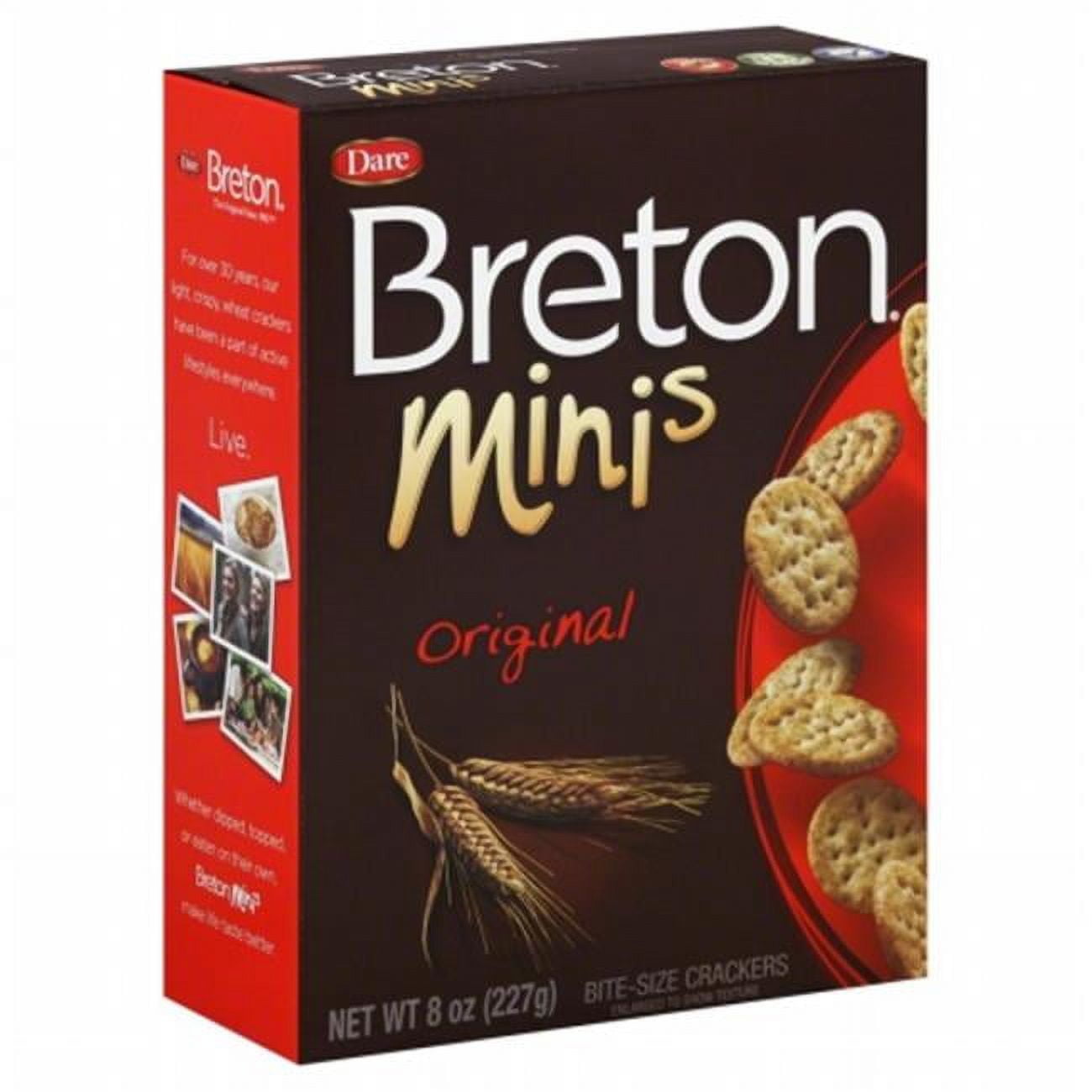 DARE BRETON CRKR MINI ORNL-8 OZ -Pack of 12 - Walmart.com