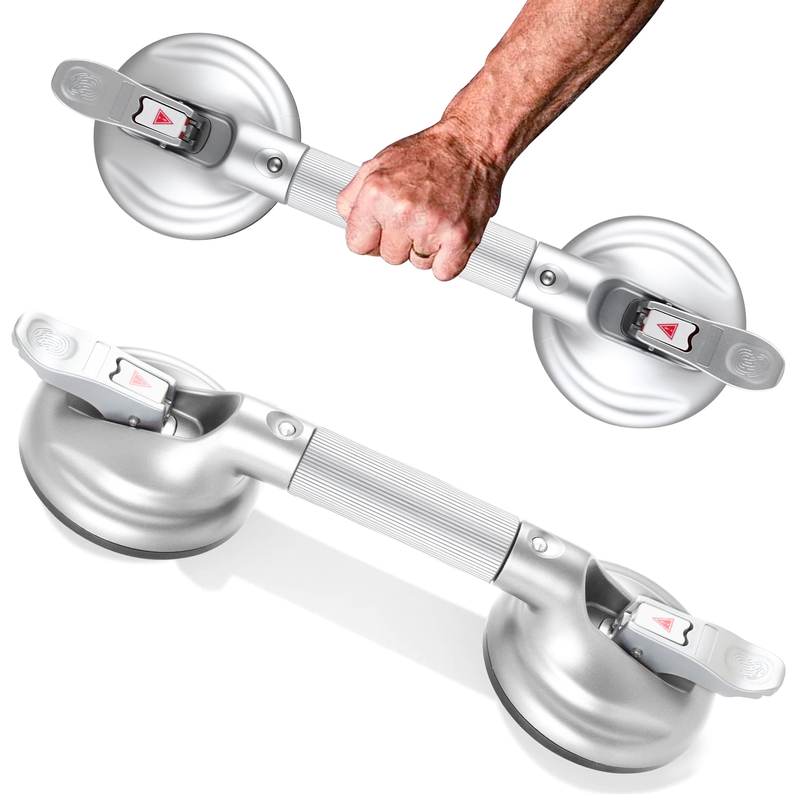 Free Shipping! DAREN MEDICAL Suction Cup Grab Bar Bathroom, Tool Free ...