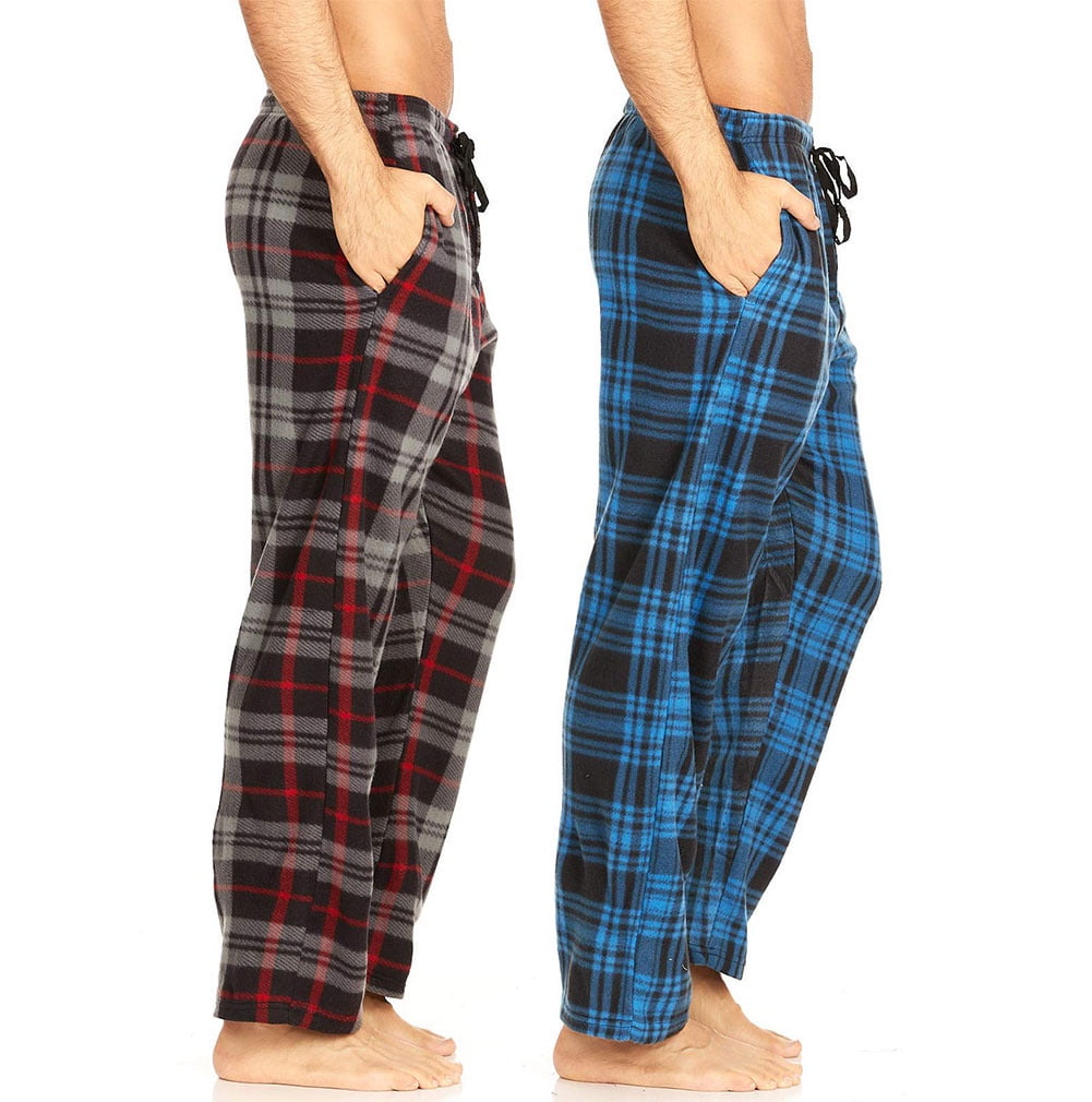 DARESAY Men’s Microfleece Pajama Pants/Lounge Wear with Pockets ...