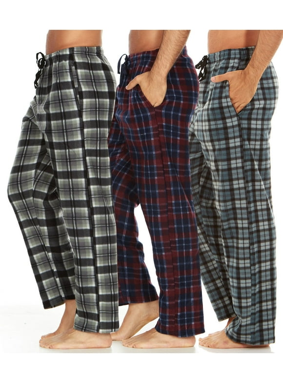 Mens Pajama Pants in Mens Pajamas and Robes - Walmart.com