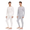 Thermajohn Thermal Underwear for Men Long Johns V-Neck Set (XS-4XL ...