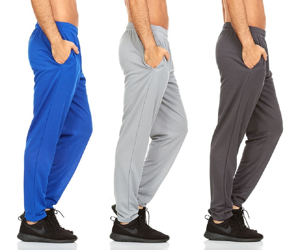DARESAY Mens Closed Athletic Pants With Draw Cord And Pockets (Pack of ...