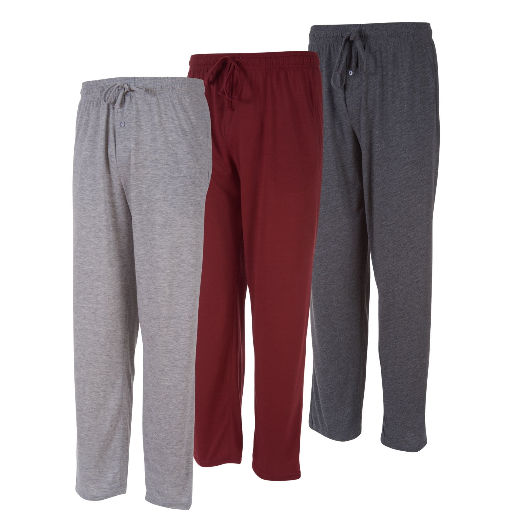 3 Pack: Daresay Comfy Men's Lounge Pants - Pajamas pants for men, 100% ...