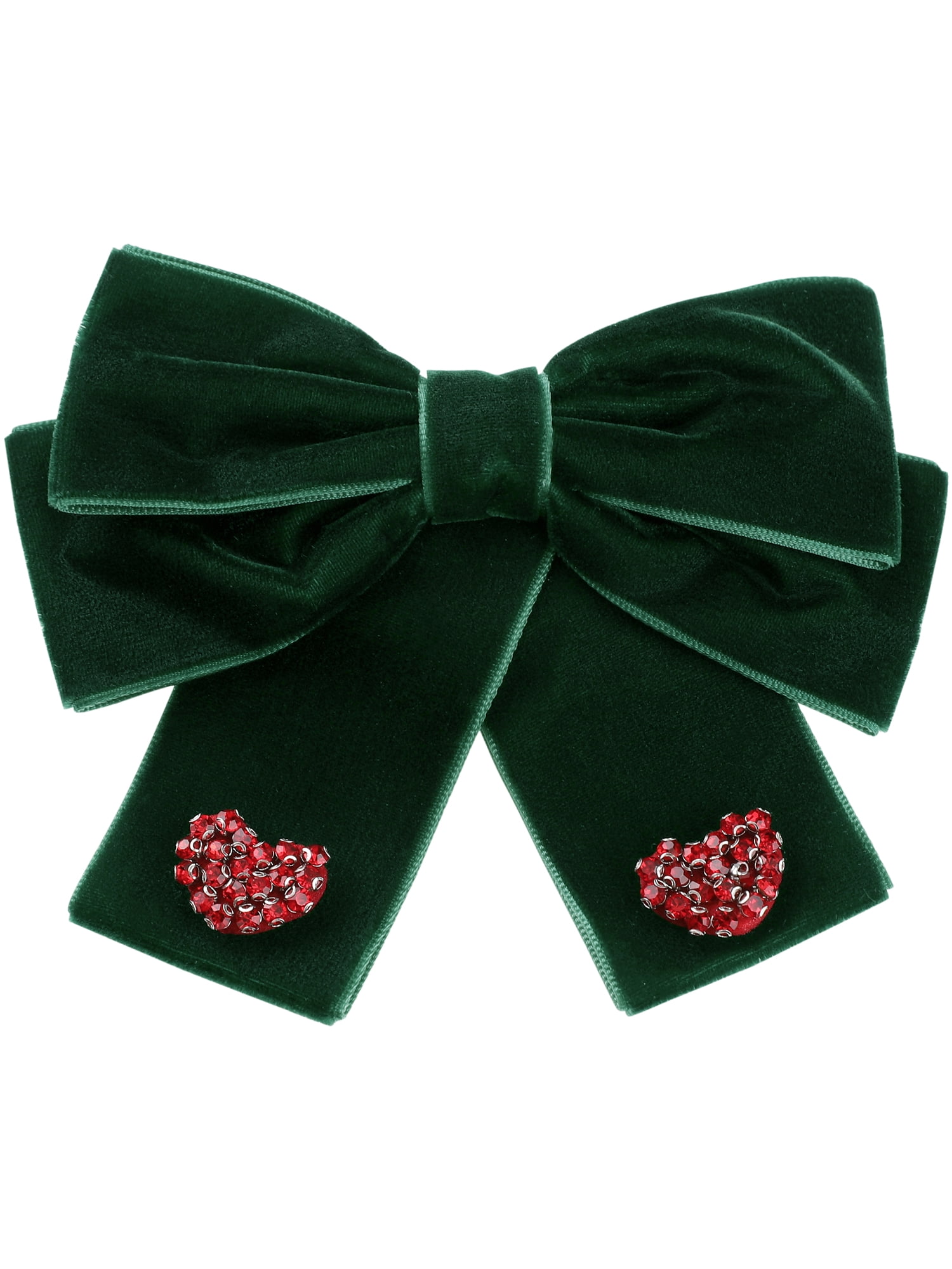 DARING DIVA Women's Bow Pin Cute Elegant Preppy Bow Tie Green - Walmart.com