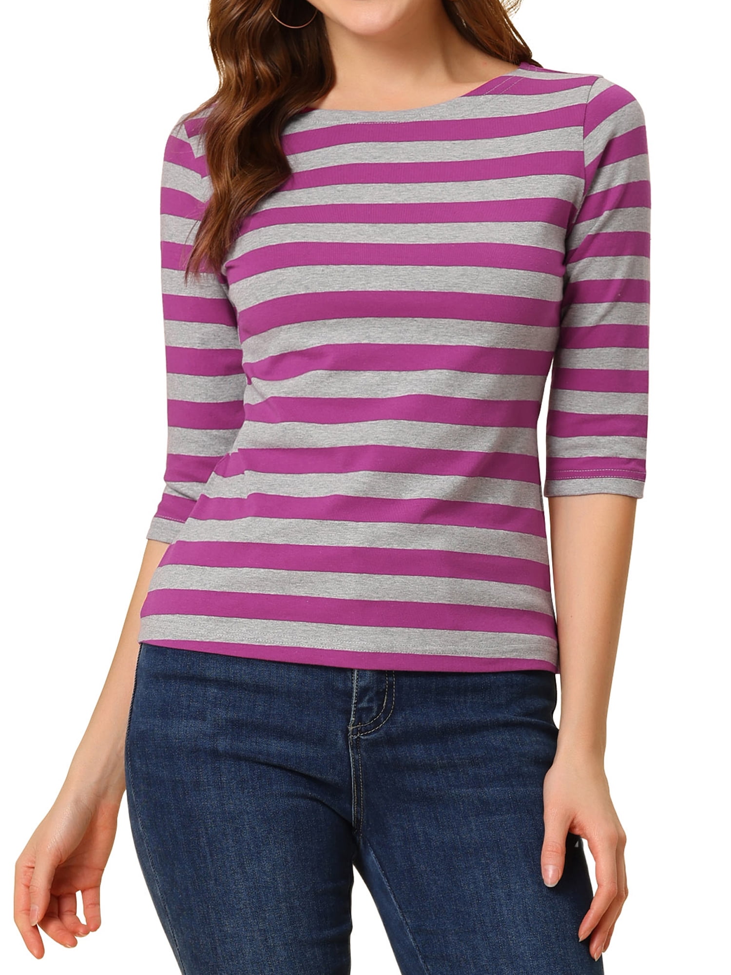 DARING DIVA Women's Halloween Costume Boat Neck Top T-Shirts L Red ...