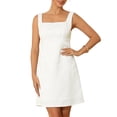 DARING DIVA Women's Mini Dress with Jacquard Embroidery for Special ...