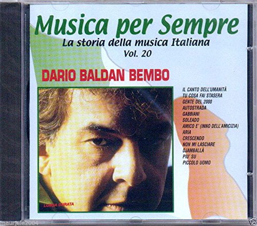 DARIO BALDAN BEMBO - MUSICA PER SEMPRE VOL. 20 (Audiobook) - Walmart.com