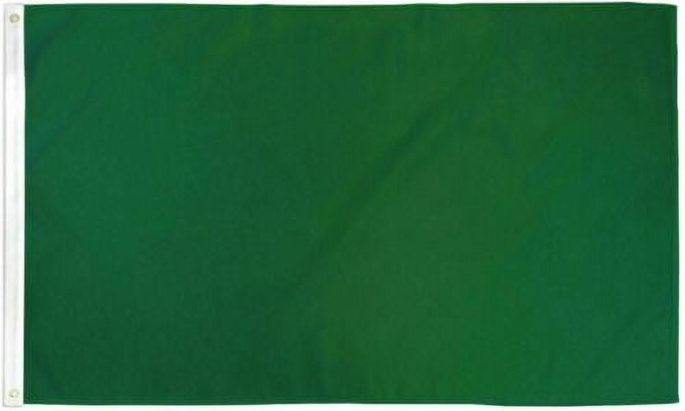 DARK GREEN Solid Color Flag 3x5ft Blank Flag SUPER POLYESTER 100D FADE ...