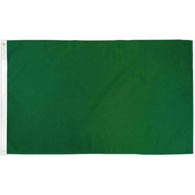 DARK GREEN Solid Color Flag 3x5ft Blank Flag SUPER POLYESTER 100D FADE ...