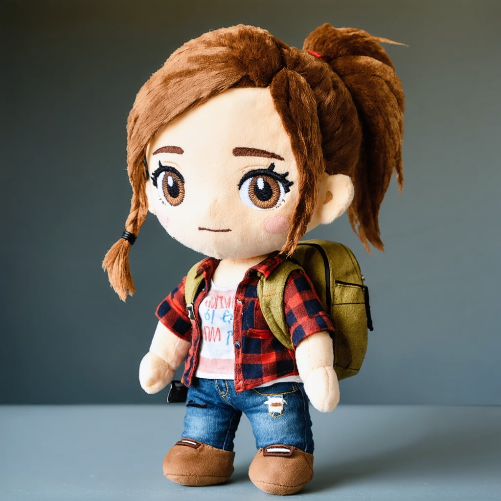 DARK HORSE COMICS The Last of Us Part II: Ellie Figure, Plush toys,12 ...