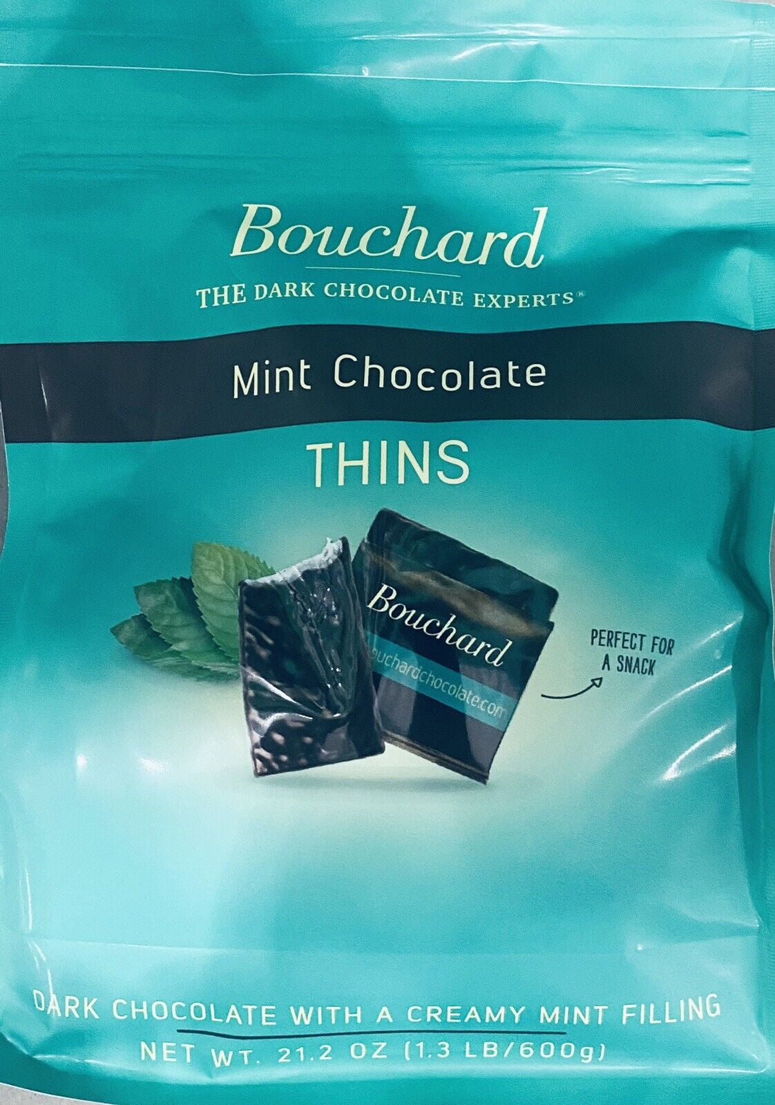 DARK Mint CHOCOLATE THINS CREAMY MINT FILLING 21.2 oz Bag - Walmart.com