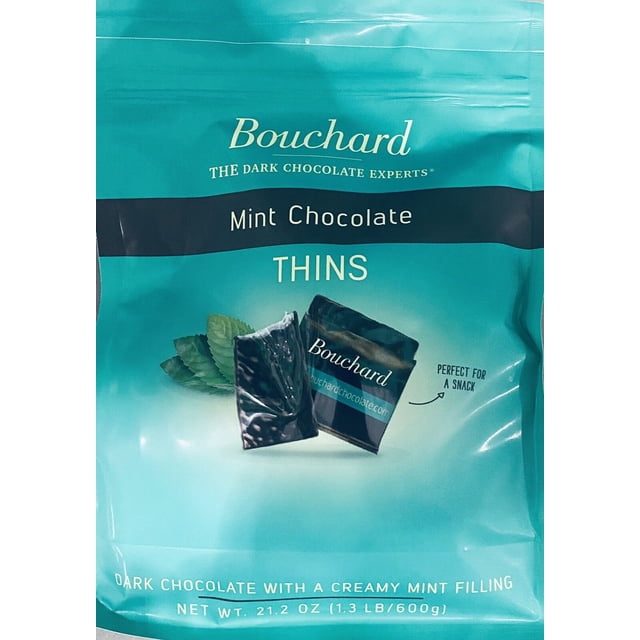 DARK Mint CHOCOLATE THINS CREAMY MINT FILLING 21.2 oz Bag - Walmart.com
