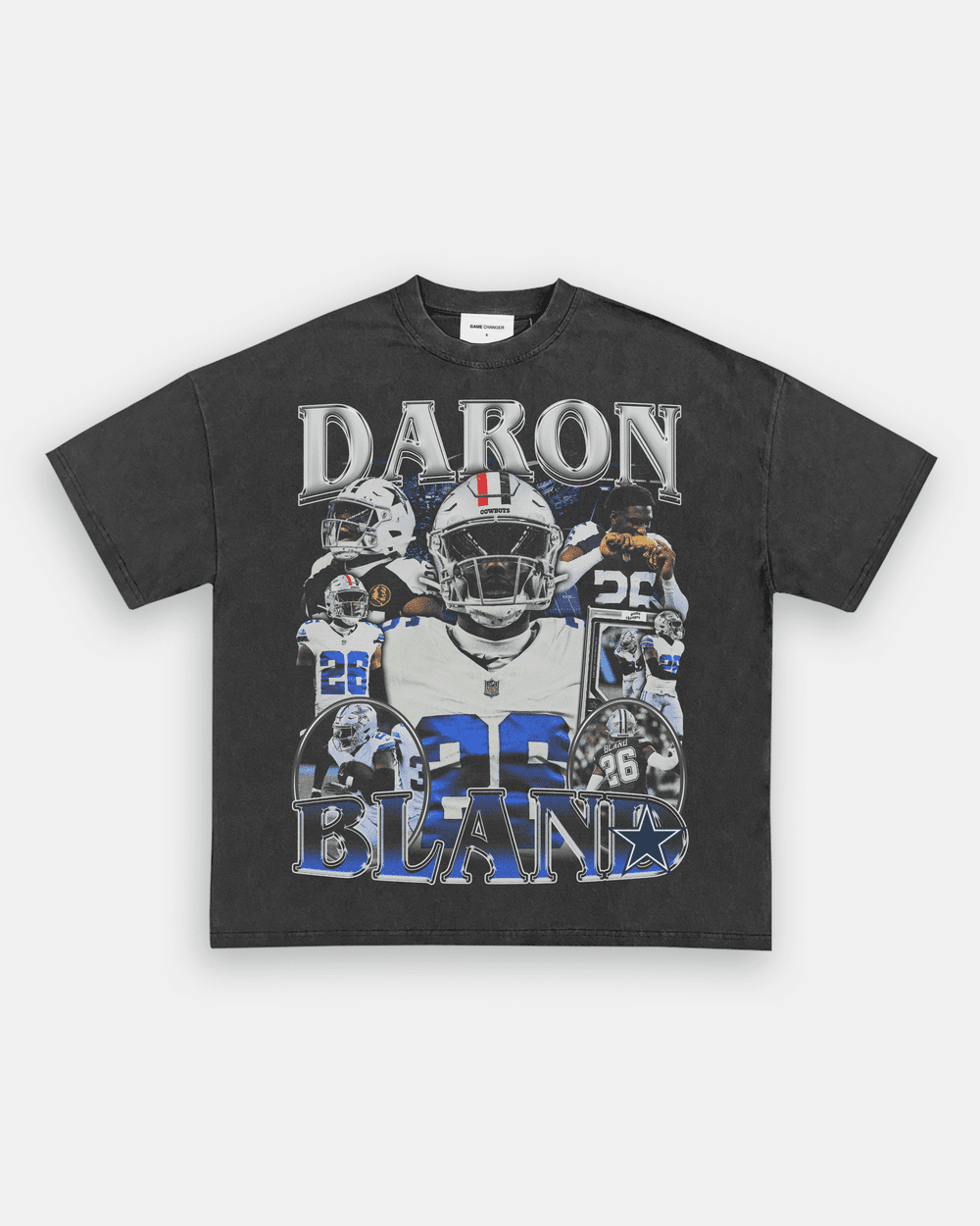 DARON BLAND TEE, FOOTBALL PLAYERS BOOTLEG, RETRO STYLE, FOR MEN, FOR ...