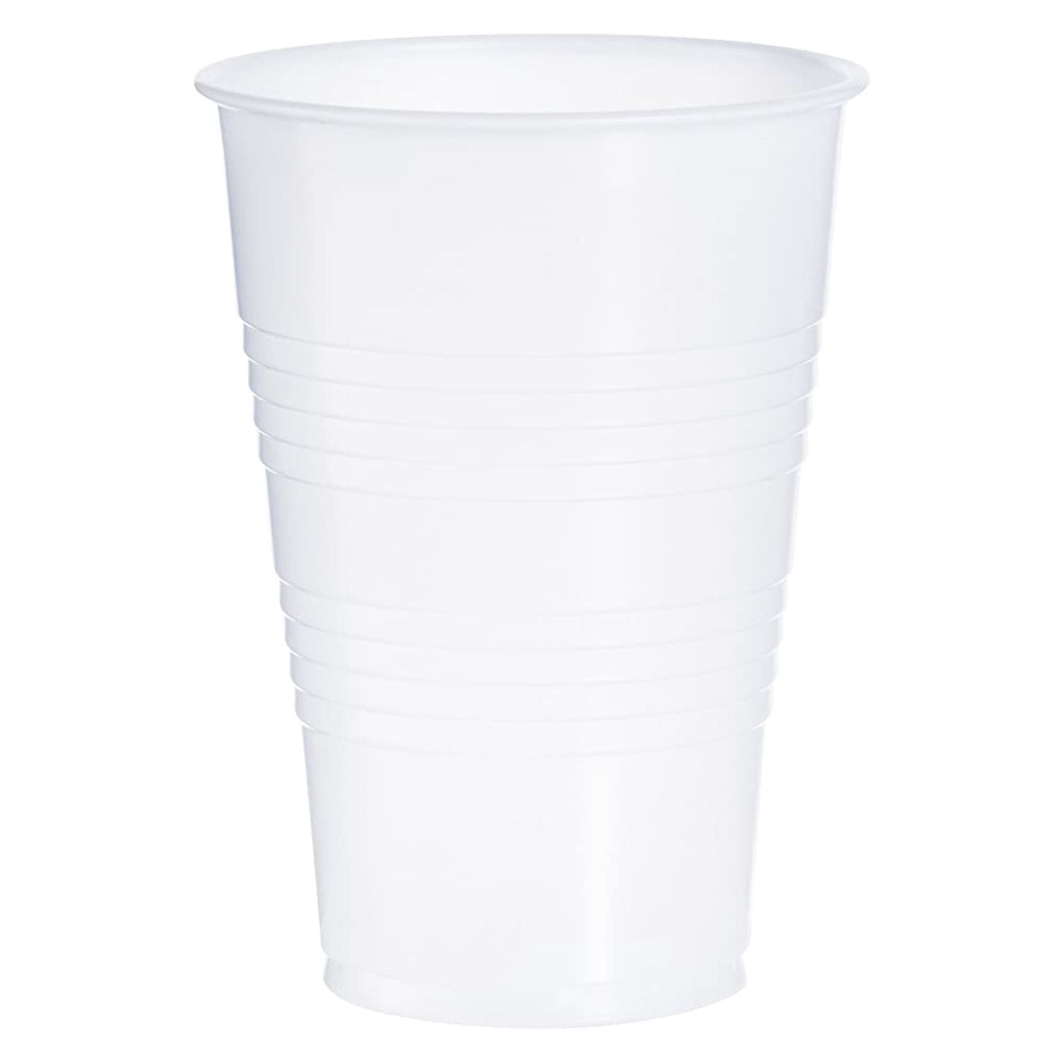 DART Y16T 16 oz Tall Trans Ribbed PS Cup (Case of 1000), translucent ...