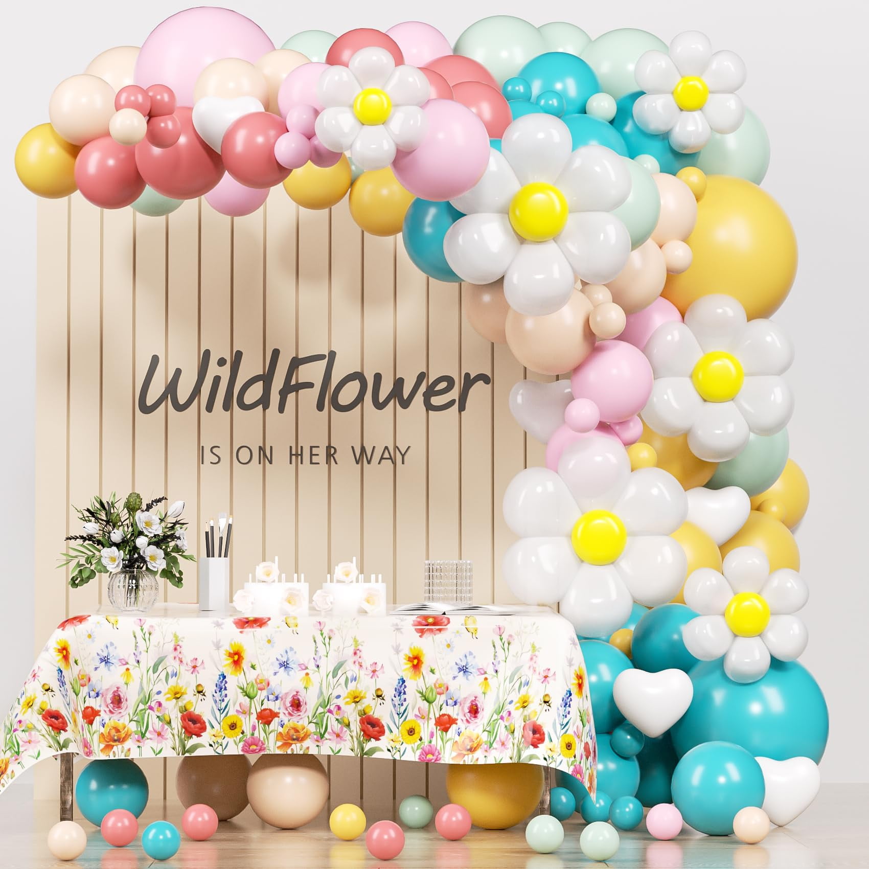 DARUNAXY Rose Gold 30th Birthday Party AFN1Decorations for 30th ...