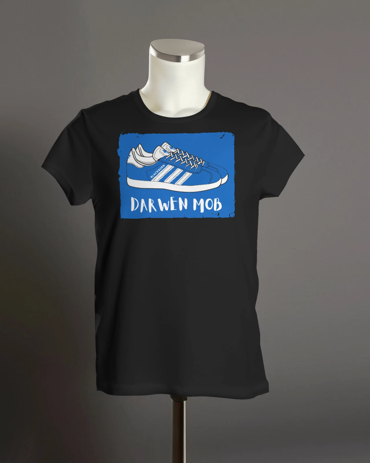DARWEN MOB Gazelle T-Shirt | Blackburn Hooligans Riversiders Ewood ...