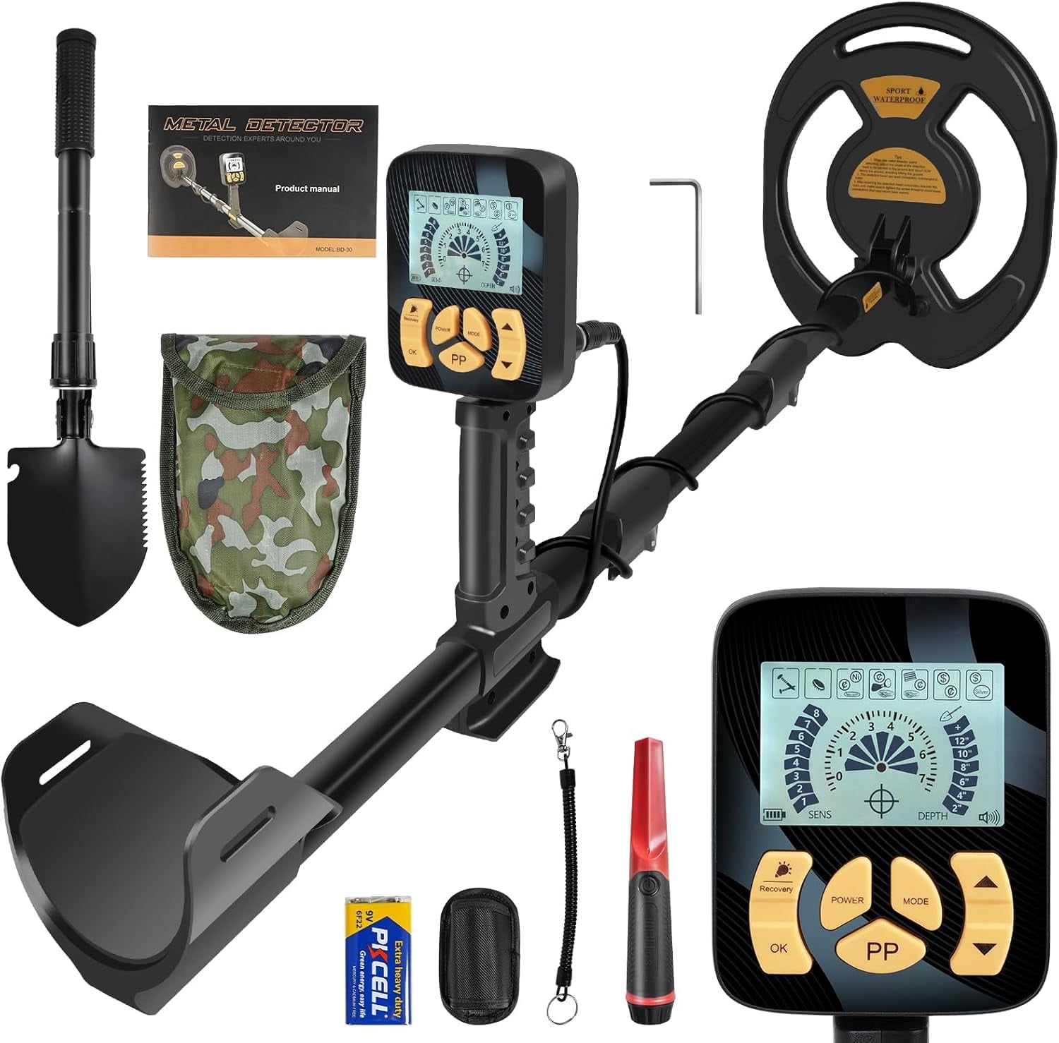 Precision Metal Detector for Adults: Exceptional Gold and Silver ...