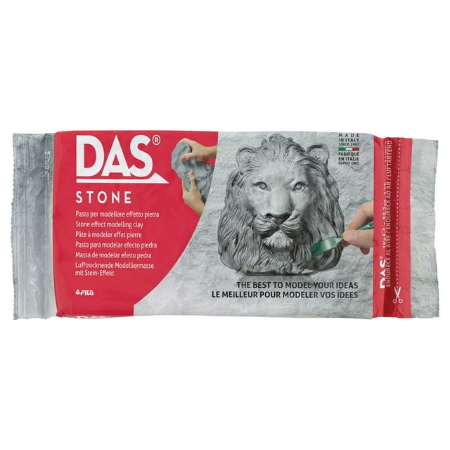 DAS Air Dry Modeling Clay, Stone, 2.2 Pounds - Walmart.com