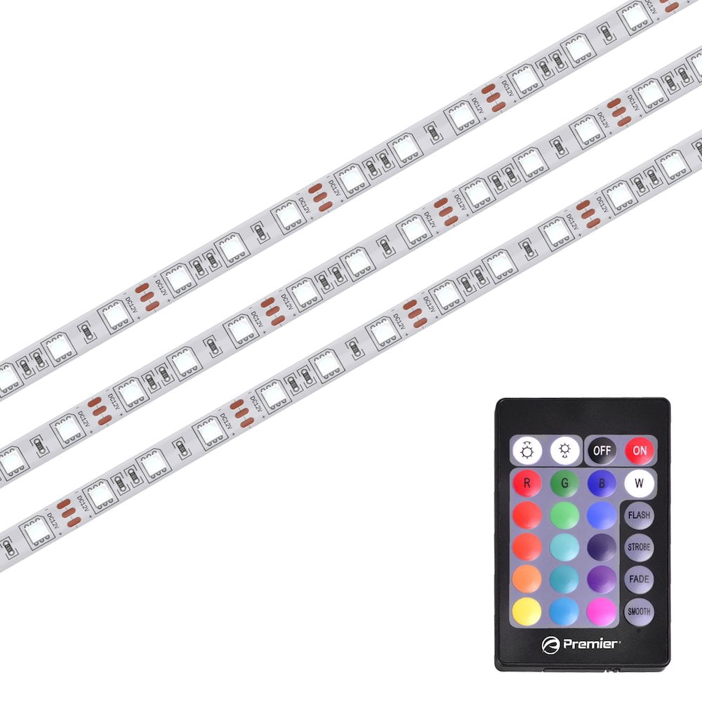 DAS COMPANIES 20ft LED Strip with BT App Control - Walmart.com