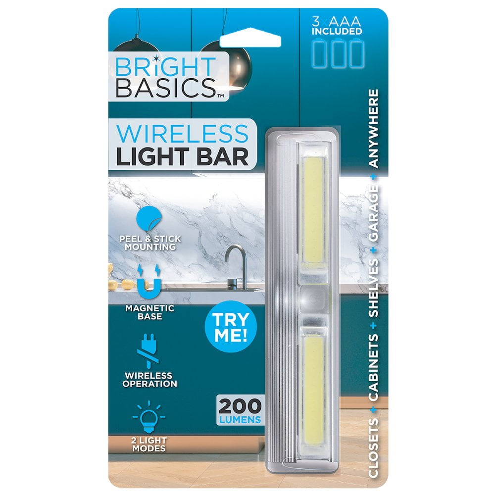 DAS COMPANIES BrightBasics Wireless Light Bar - Walmart.com