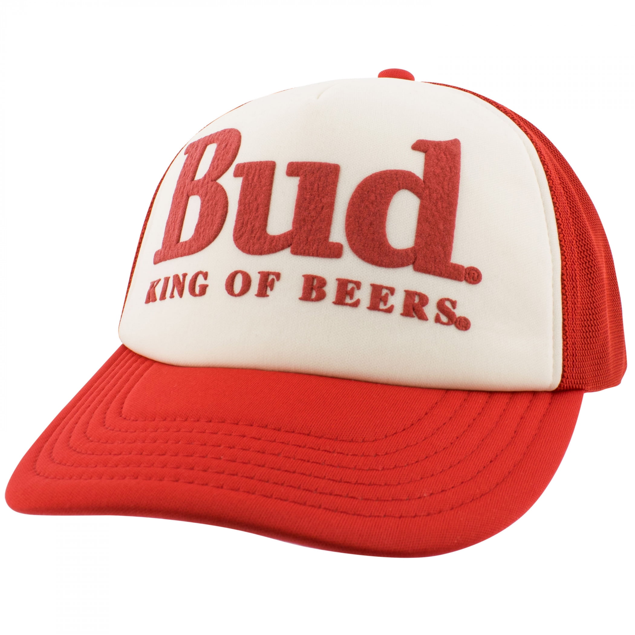 Budweiser Bud King of Beers Logo Trucker Hat - Walmart.com