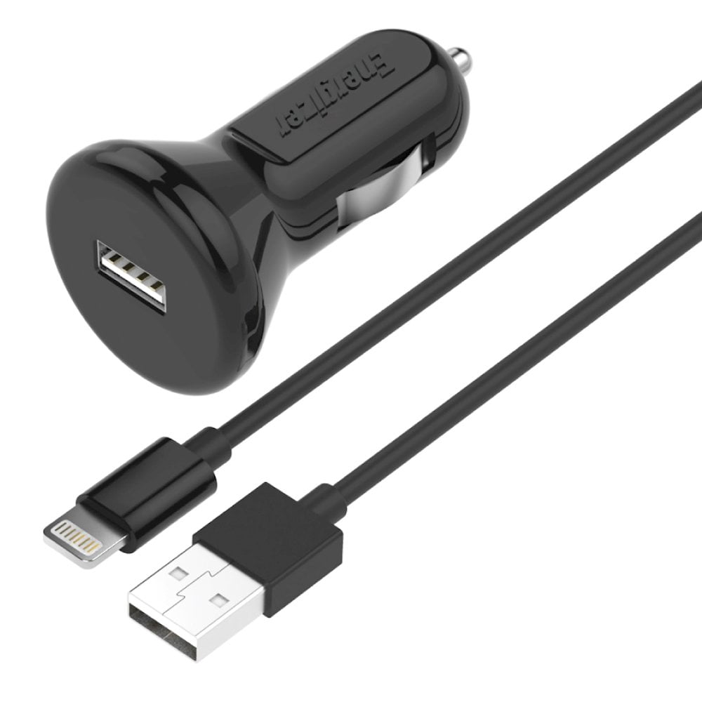 DAS COMPANIES Car Charger 2.4A Lightning Cable Combo - Walmart.com