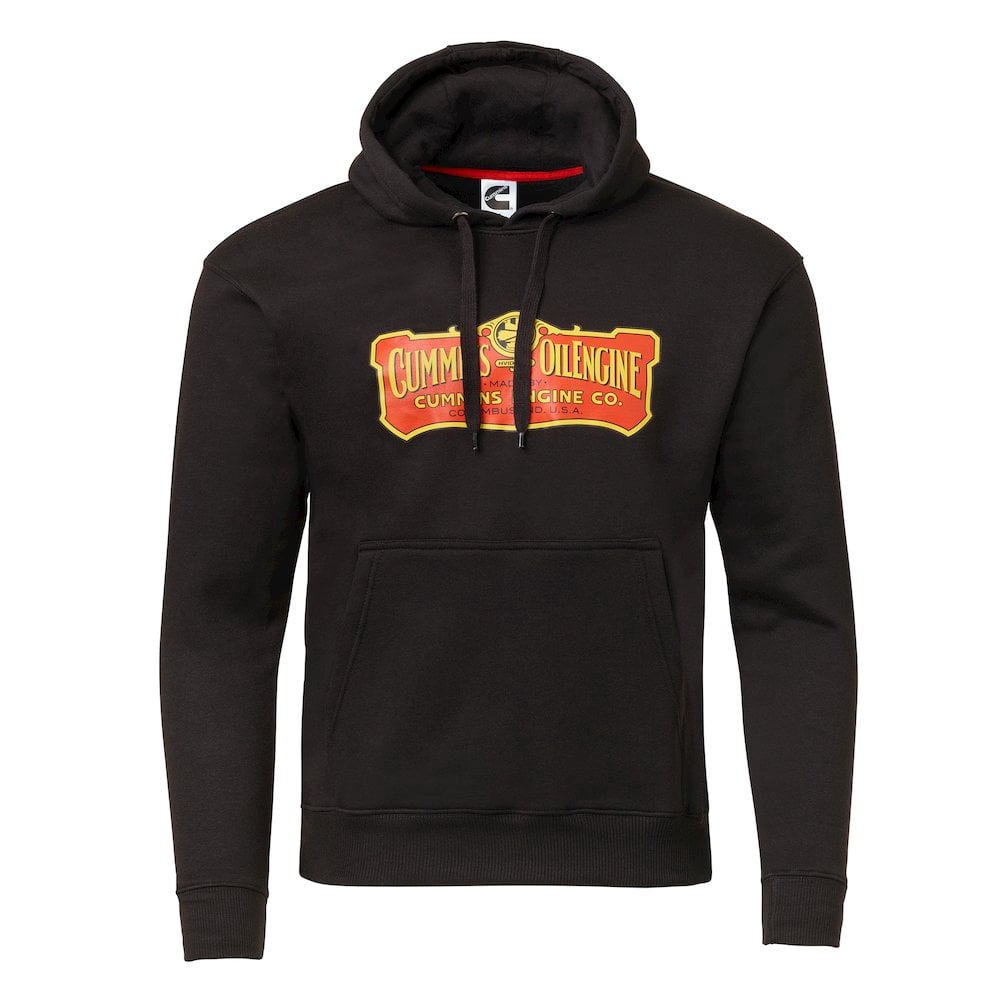 DAS COMPANIES Cummins Hooded Sweatshirt CMN35298 Vintage 1919 Engine ...