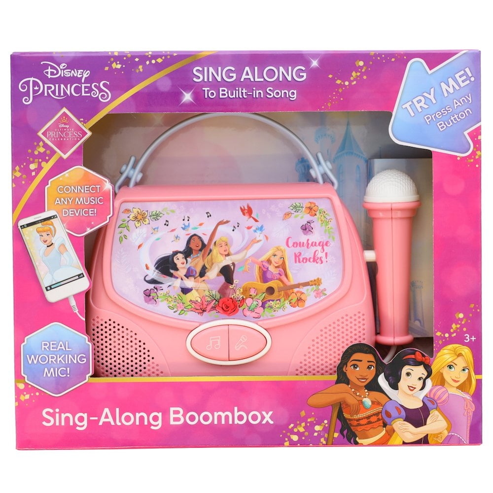 DAS COMPANIES Disney Princess Sing-Along Boombox - Walmart.com