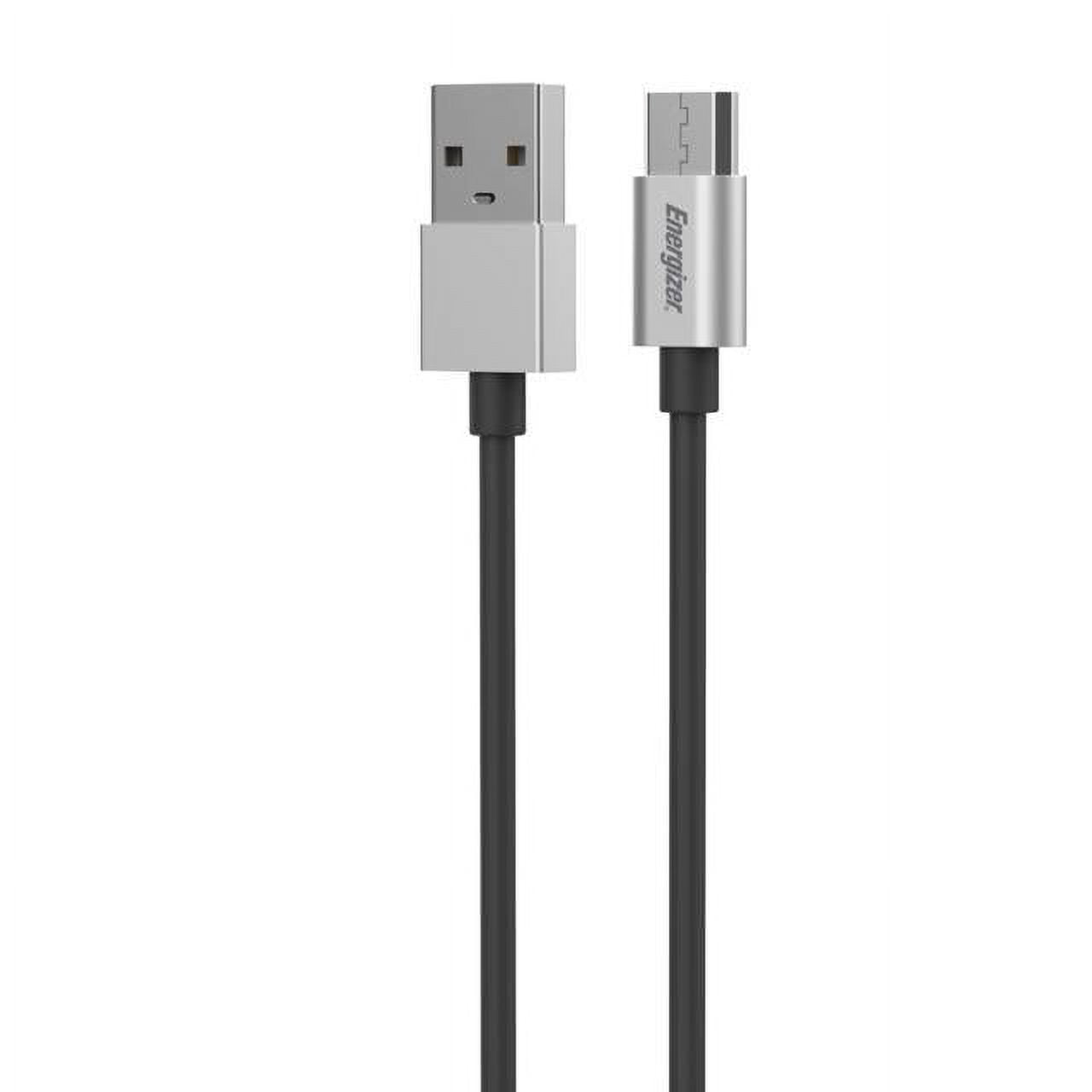 Energizer / Eveready EU Micro USB Cable 4ft BK ENGUSMC1BK - Walmart ...