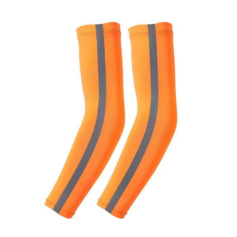 DAS COMPANIES Orange Hi Vis Arm Sleeves - Walmart.com