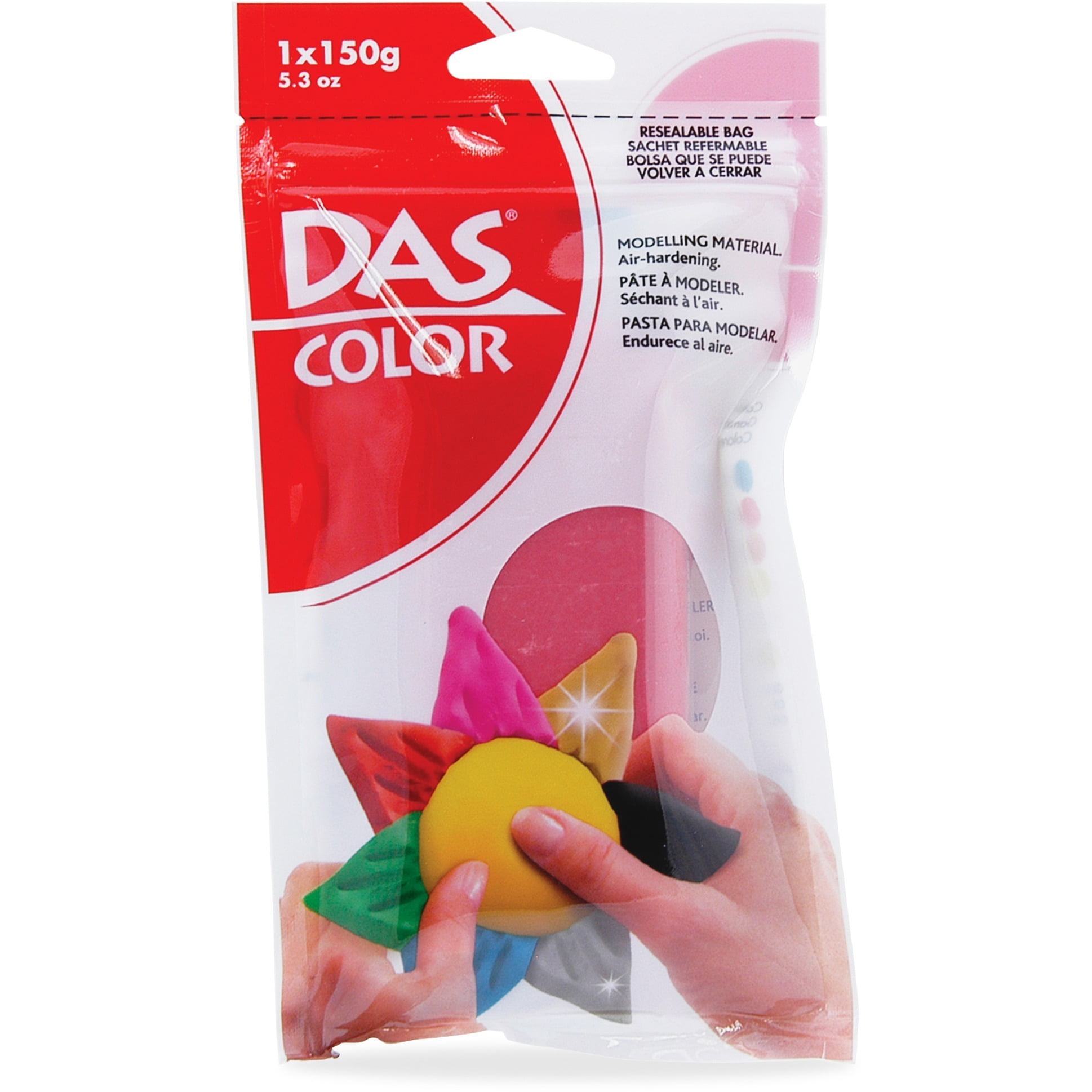 DAS, DIX00391, Color Modeling Clay, 1 / Pack, Red - Walmart.com