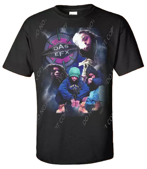 DAS EFX 90s style Vintage Bootleg Tee Old School Hip Hop Group Rap ...