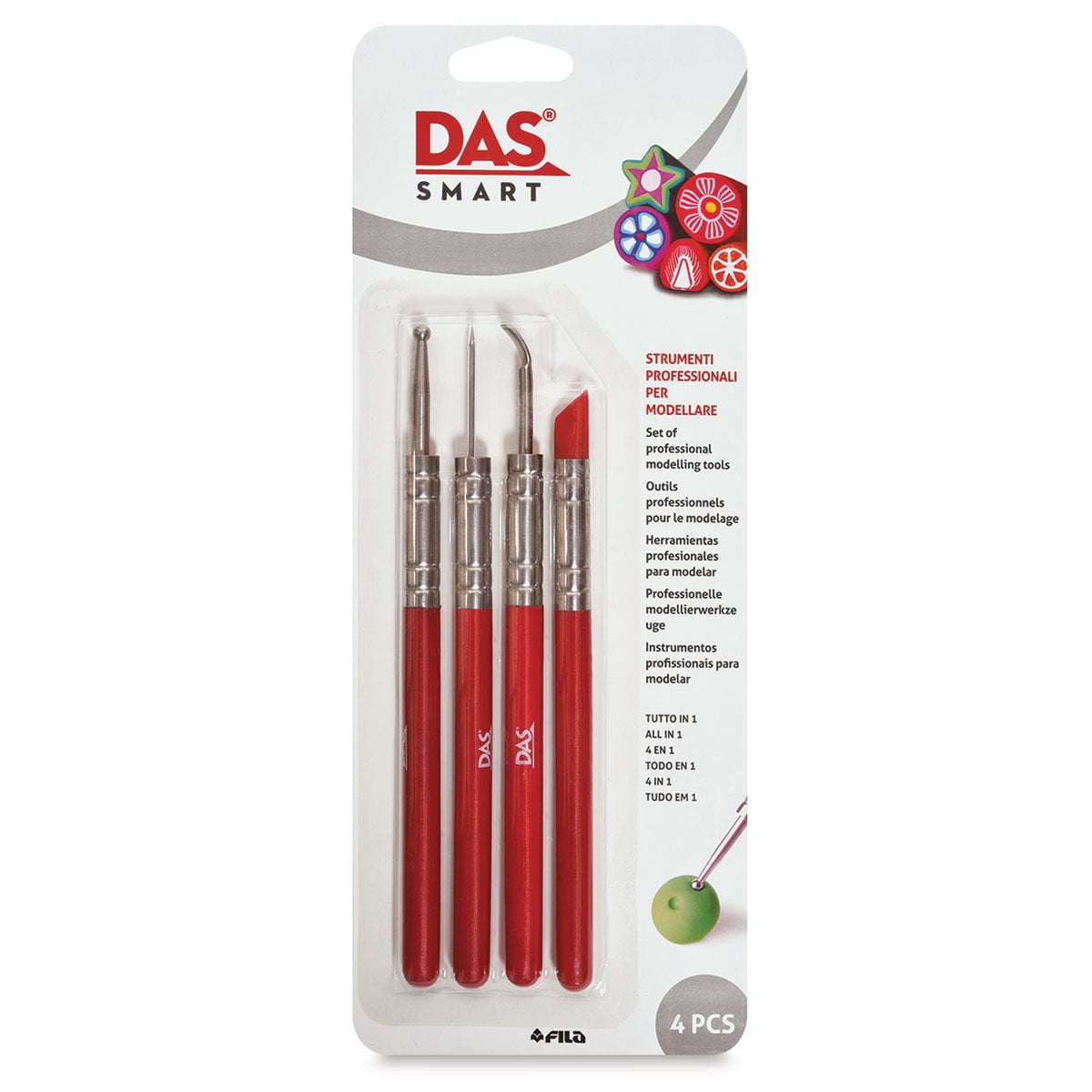 DAS Smart Professional Clay Tools-4 Pieces - Walmart.com