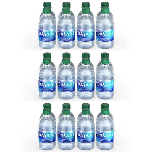 DASANI Purified Water Bottles (12 Fl Oz 24 Pack) - Walmart.com
