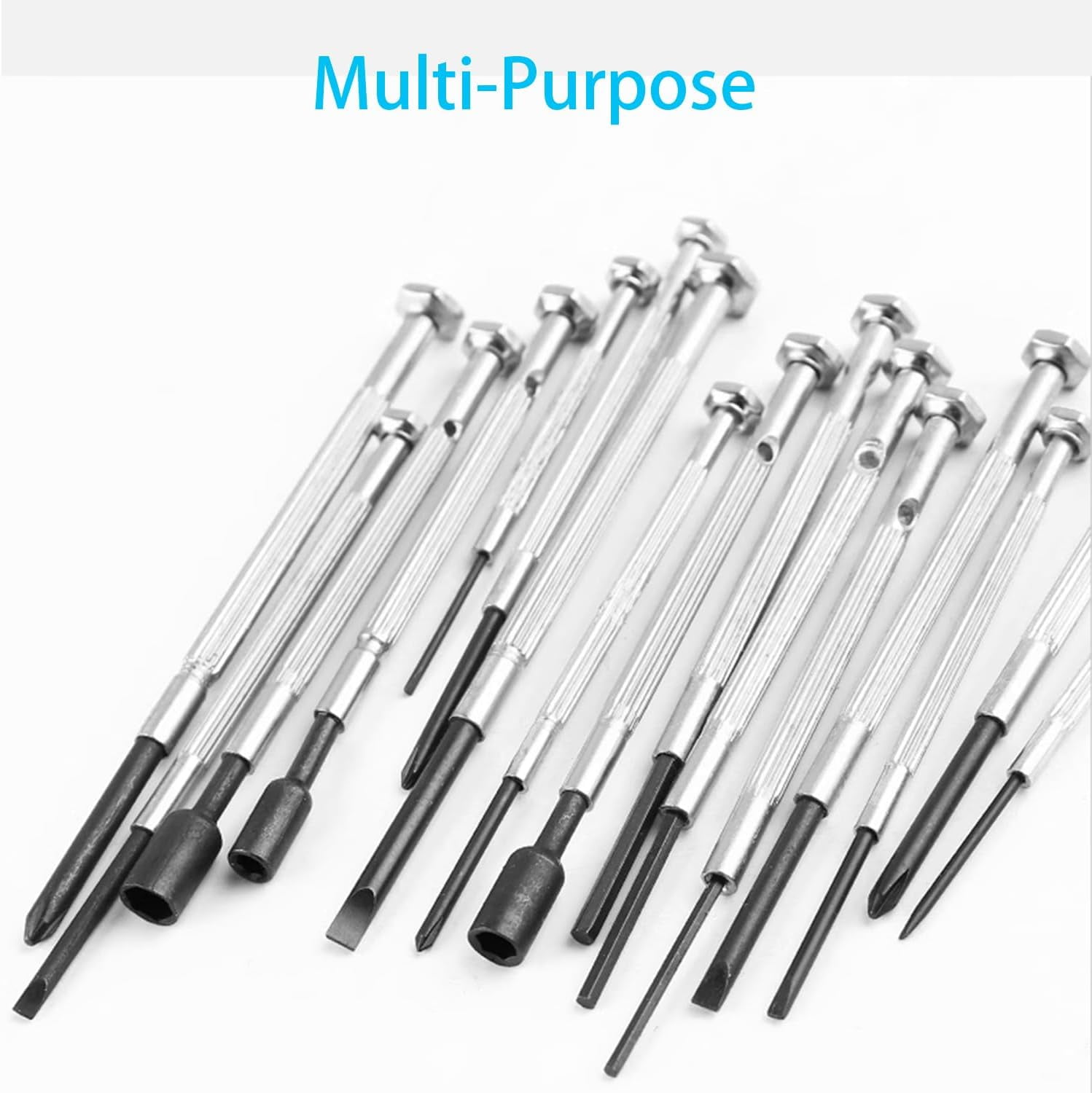 DASAW-16 PCS Mini Screwdriver Set with Different Size of Flathead ...