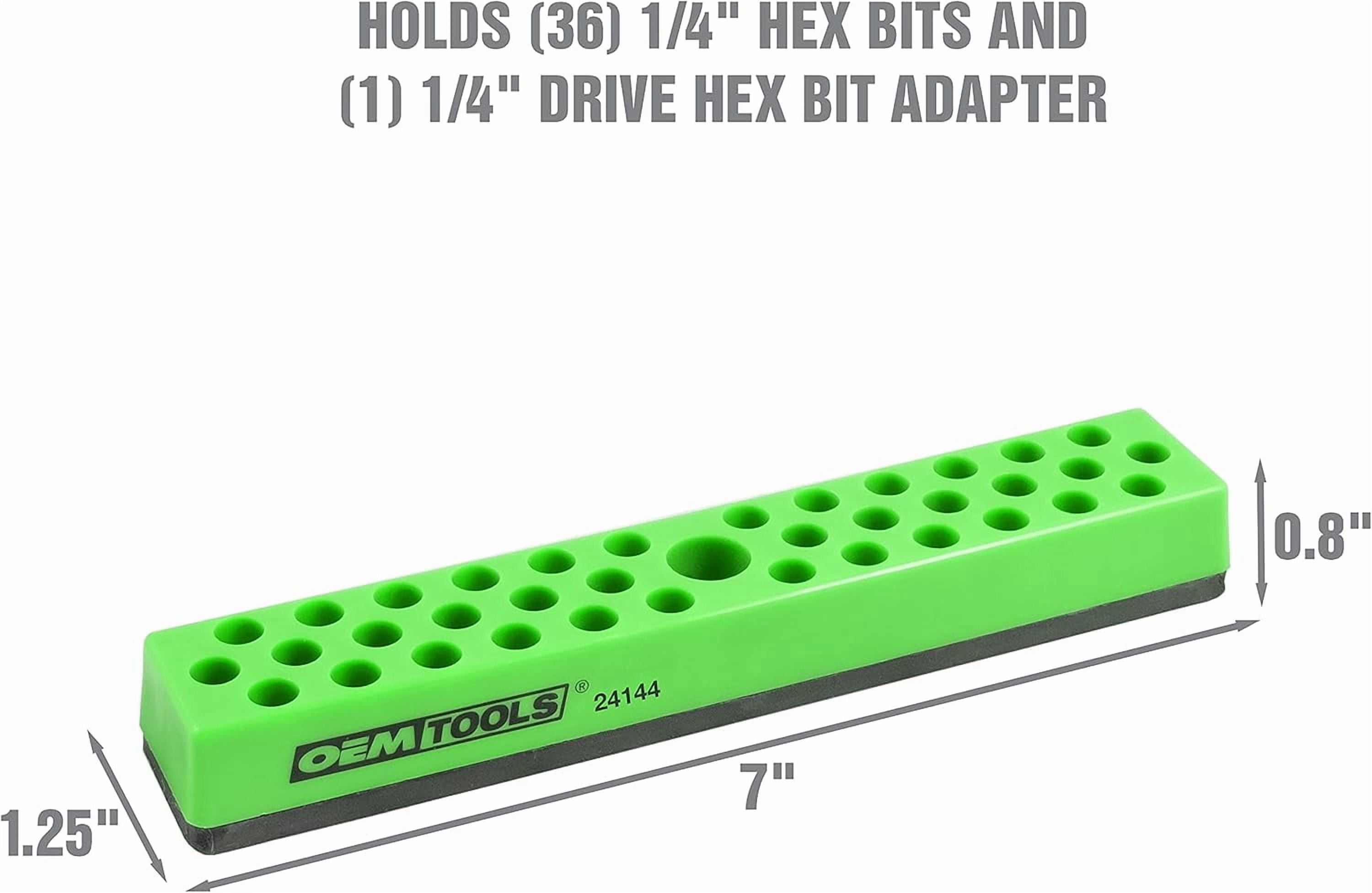 DASAW-24144 36 Piece Magnetic Hex Bit Holder, Hex Bit Organizers ...