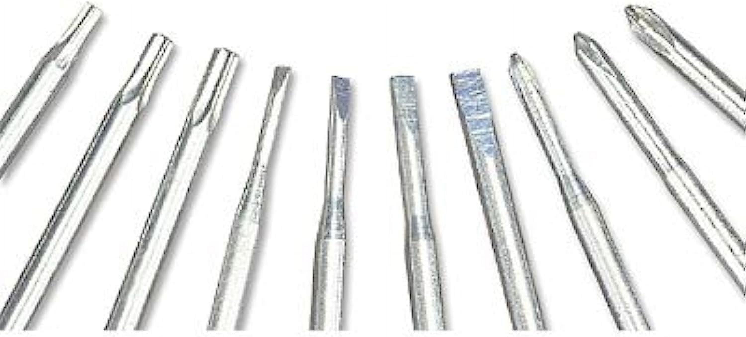 DASAW-690 Precision Screwdrivers, Set of 10, Color-Coded Slotted ...