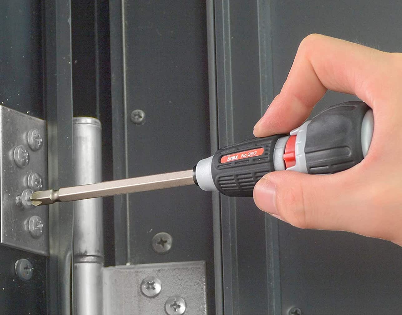 DASAW-ANEX Ratcheting Screwdriver Ball Handle, Japanese Heavy Duty ...