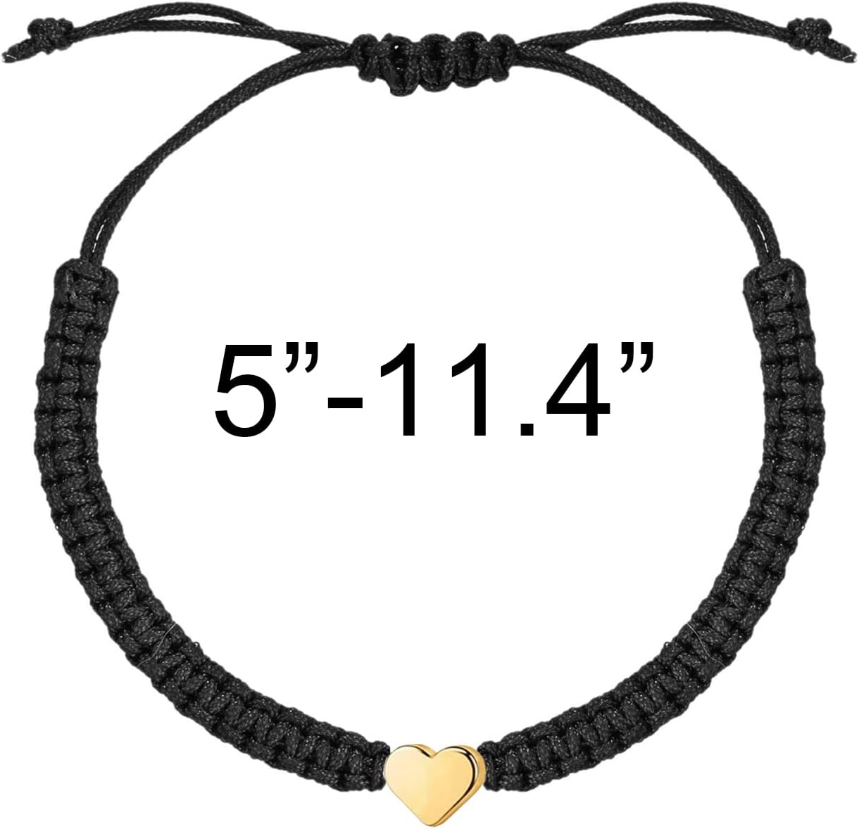 DASAW-Handmade 18K White Gold Plated Star Bracelets for Women Men Red ...